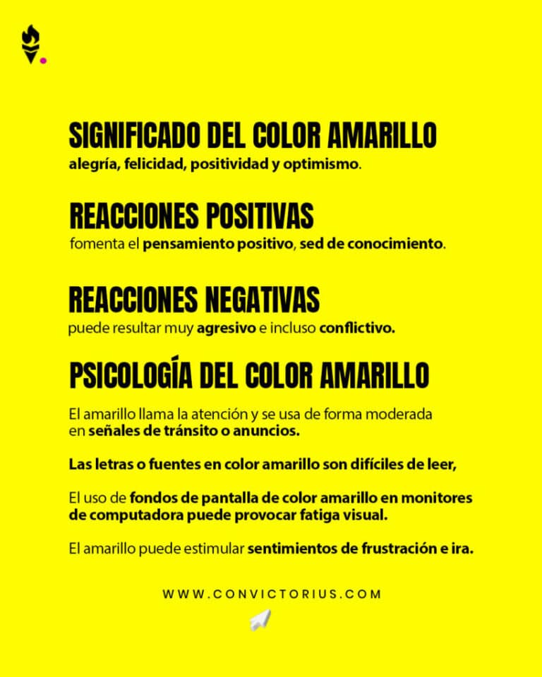 Amarillo significado color - Psiquismo