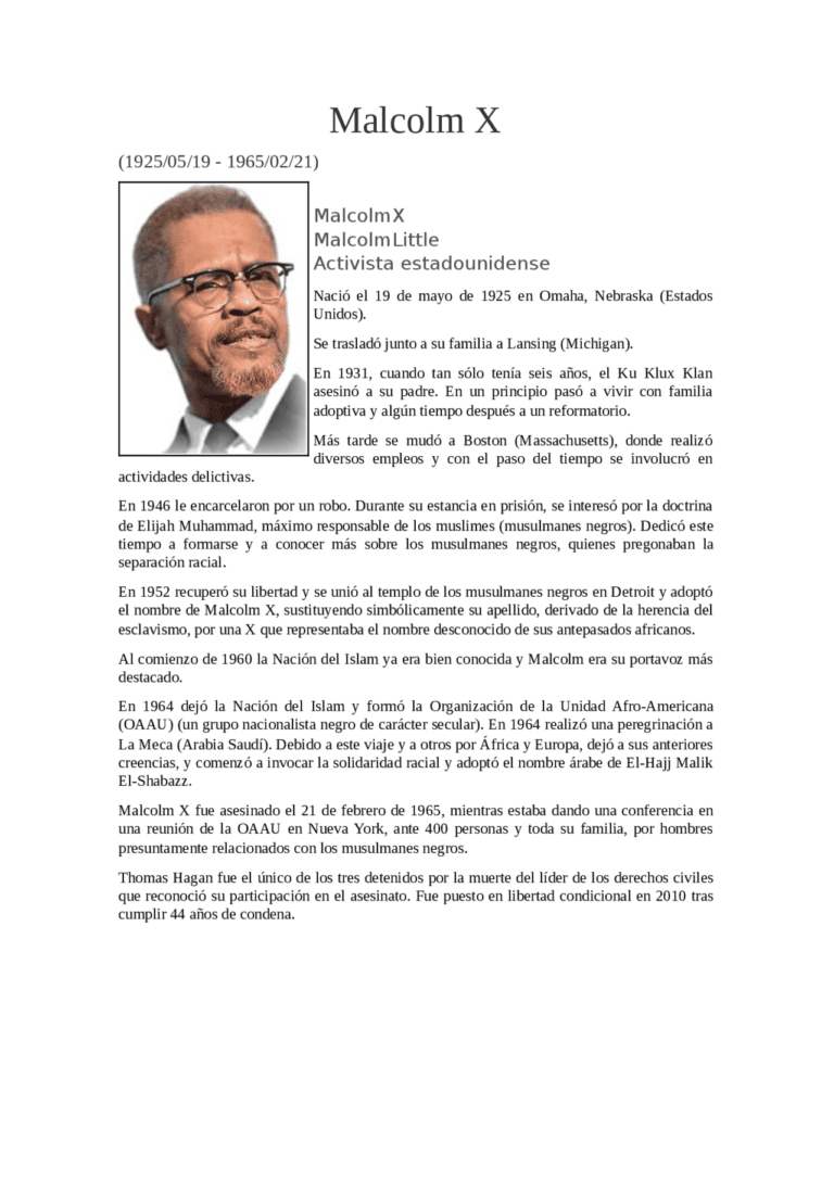 Biografia de Malcolm X - Psiquismo