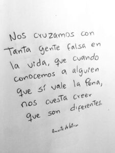 Frase para gente falsa - Psiquismo